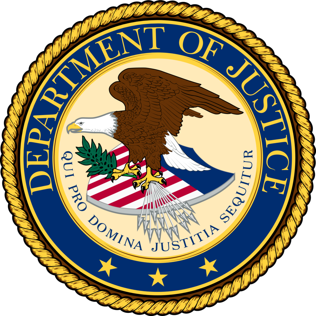 DOJ logo - Sinew Management Group